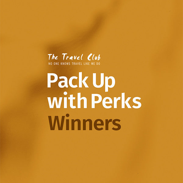 PACK UP WITH PERKS 2019 WINNERS | The Travel Club Philippines