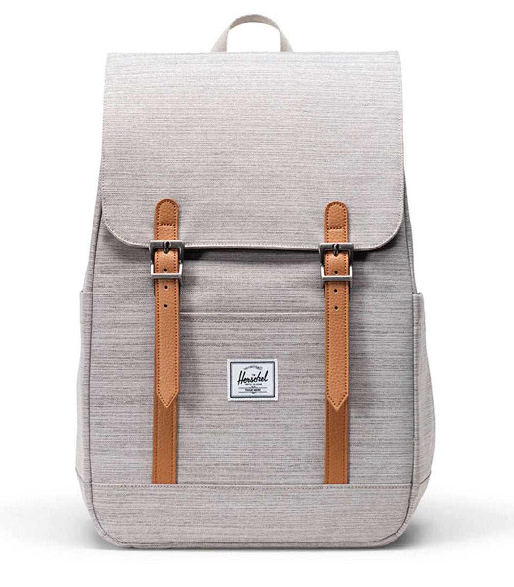 Herschel Retreat Small Light Grey Crosshatch Backpack – The Travel Club PH