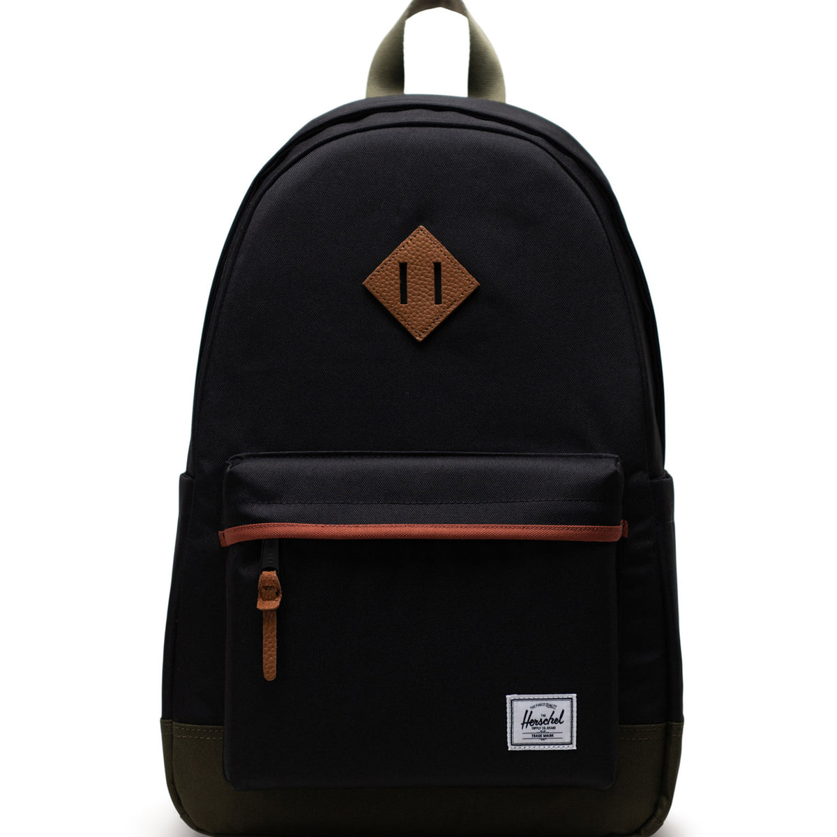 Herschel Heritage Black/Ivy Green/Chutney Backpack – The Travel Club PH