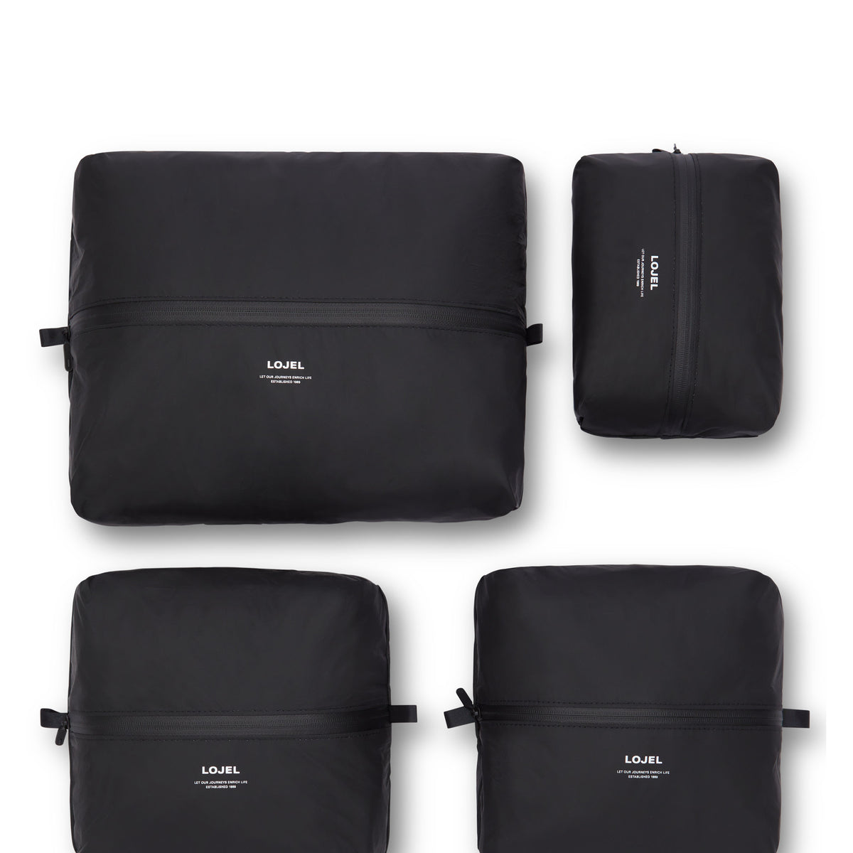 Slash Series Packing / Storage Kit X4 Matte Black – The Travel Club PH