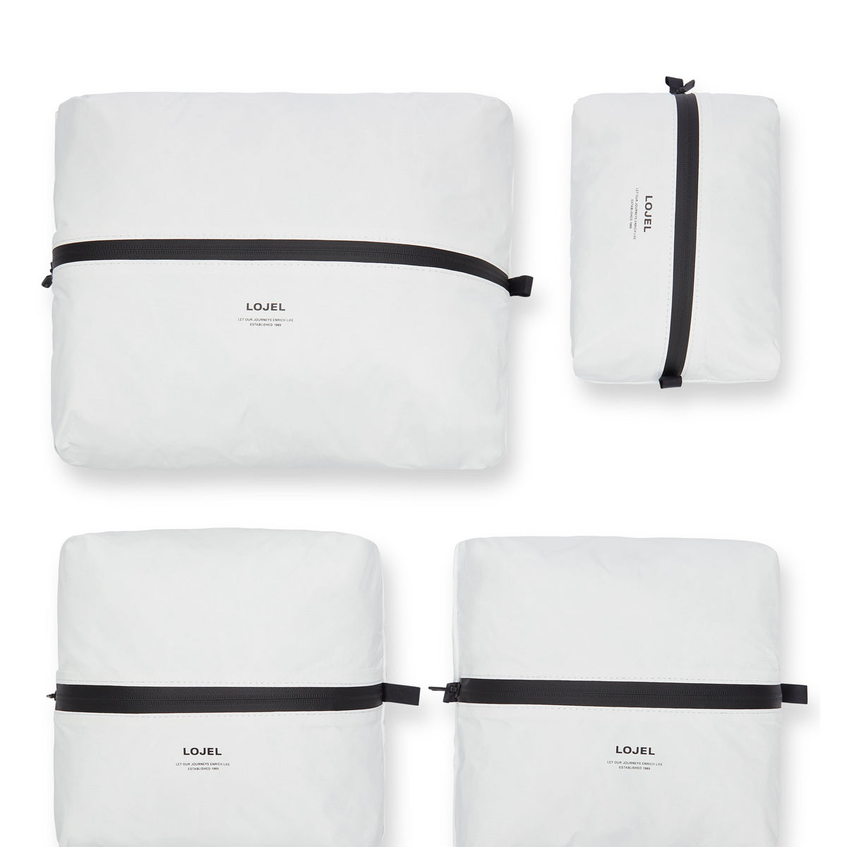 Slash Series Packing / Storage Kit X4 Matte White – The Travel Club PH